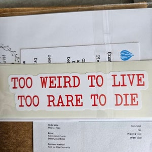 Custom Text Sticker Build Your Own Sticker Personalized - Etsy