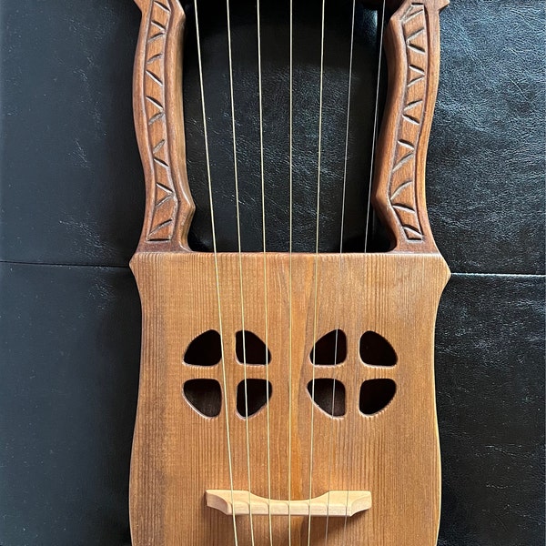 Anglo-saxon Medieval Lyre Large Size 50 Cm - Etsy
