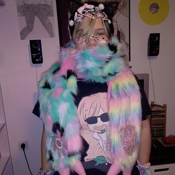 Custom Monstar Scarf - Cosplay - Furries - Etsy