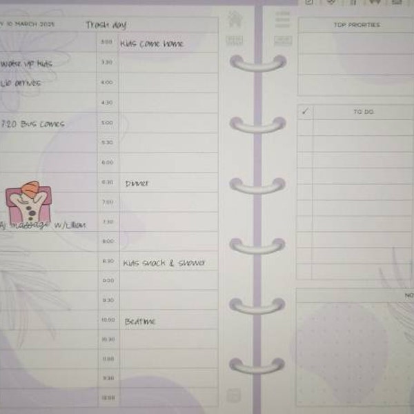 Mom Onenote Digital Planner Templates Inserts Pack NOTEBOOK - Etsy