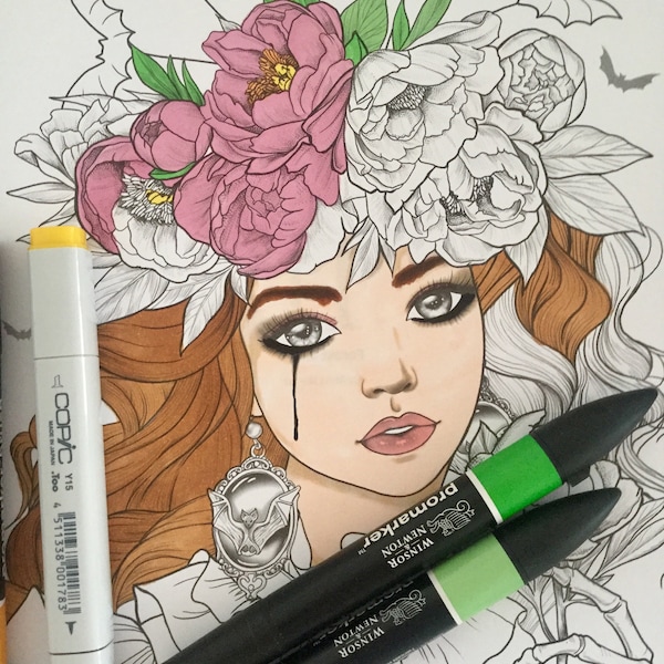 Colouring Heaven Bad Girls Halloween Special (print Magazine ...