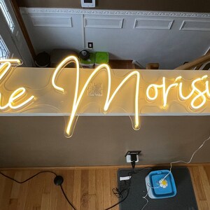 AESTHETE Neon Sign Light Office Living Room Interior Design - Etsy
