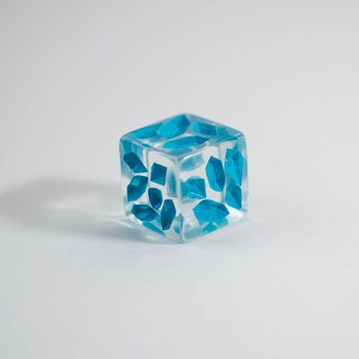 Crystal Dice / Set of 2 / D6 Gem, Pagan, Wiccan - Etsy
