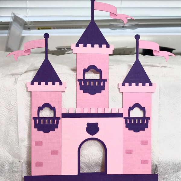 INSTANT Download. Cute Pink Castle Svg Cut File and Clip Art ...