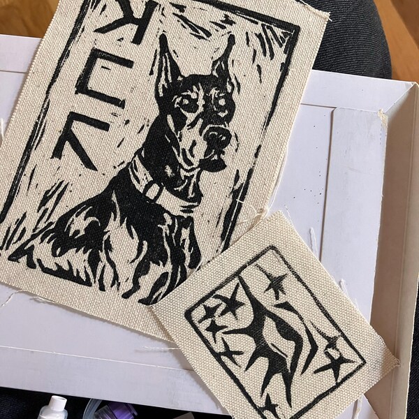 Starry Eye • Linocut Print - Etsy