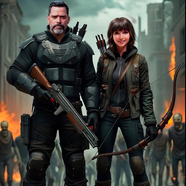 Custom Gamer Portrait From Photo, Personalized Game Character, Gamer ...