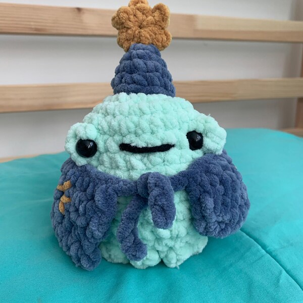 Wizard Frog Crochet Pattern / Magic Frog Crochet / US PDF Pattern ...
