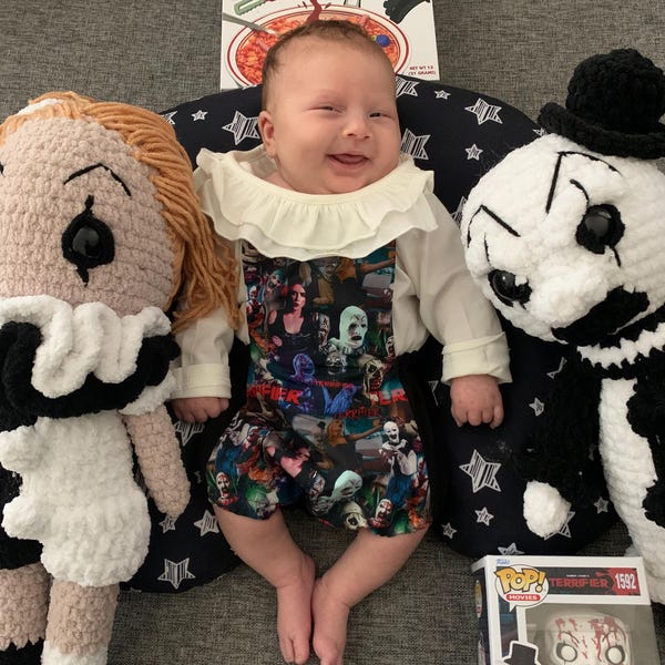 Scream Horror Overall Romper Jumpsuit - Etsy