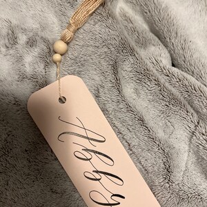 Personalized Bookmark, Bookmarks Custom, Calligraphy Bookmarks, Tassel ...