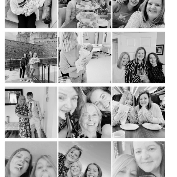 26th Birthday Photo Collage Card, 26th Birthday Card Her, Personalised ...