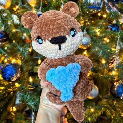 Amigurumi Otter Pattern, Plush Pattern, PDF Pattern, Stuffed Otter Toy ...
