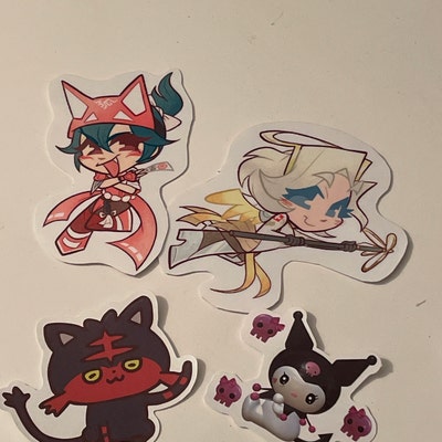 Overwatch DPS Stickers // OW2 - Etsy
