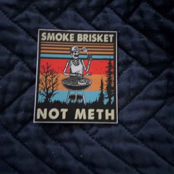 Barbecue Smoker Lovers Sticker Low and Slow - Etsy