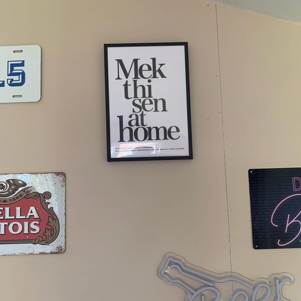 Yorkshire Dialect Print, Yorkshire Slang, Mek Thi Sen at Home ...