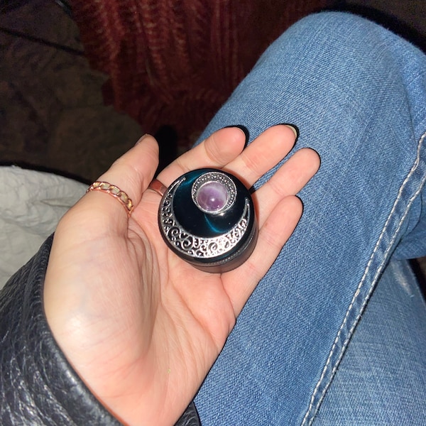 Pink Moon Case Stash Box Cigarette Case Joint Holderjoint Stash Tobacco ...