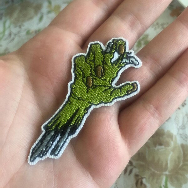 Large White Pink Cherry Blossom Patch, Flower Patch, Iron on Patch, Embroidered Patch, Applique ...