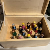 Custom Design Peg Dolls - Etsy