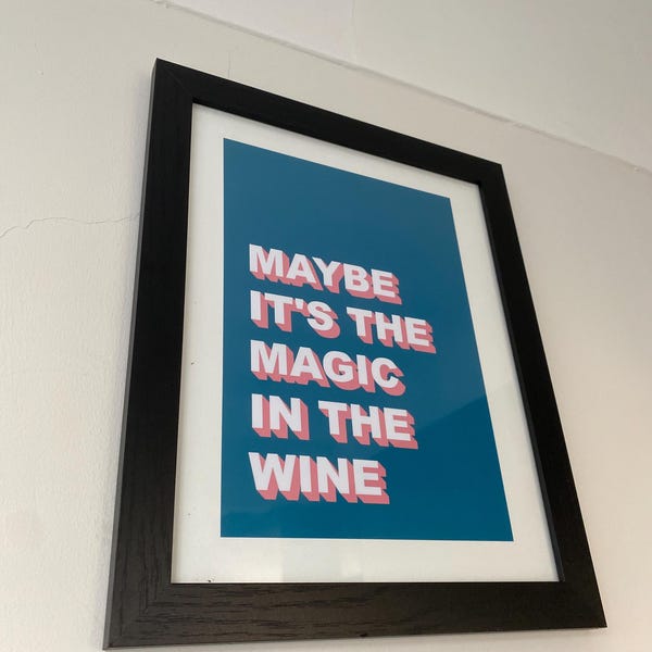 Custom Text Print - Create Your Own Wall Art - Your Text or Quote Here ...