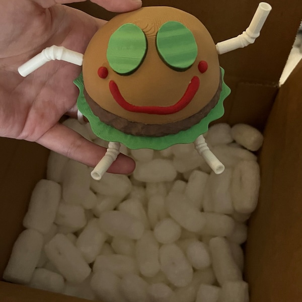 Cockroach Eating Burger Figurine | 3D Printed - Etsy