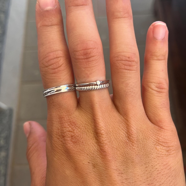 Gold Band, Simple Ring, Minimalist Ring Dainty Ring Plain Ring Simple ...