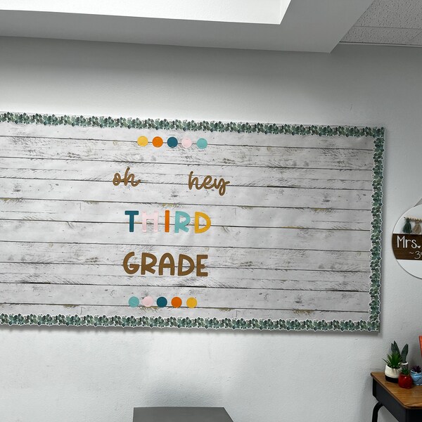 This is Your Year to Shine Bulletin Board Kit - Bright Color Stars ...