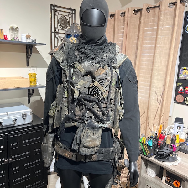 Post-apocalyptic Metal Armor With Saw Blade Elements – Your Shield for ...