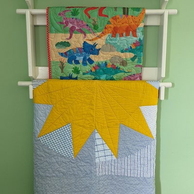 Rolling Pin Rack With Three Slots Rolling Pin Rack With Shelf ...