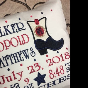 Cowboy Boot Monogram Digital Machine Embroidery Applique - Etsy