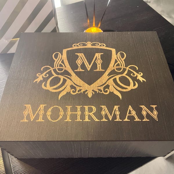 Travel Adventure Archive Box World Map Box Customized Wooden Memory Box ...