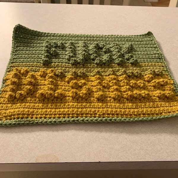 Swearing Dishcloth Pattern, PDF Digital Download, Crochet Pattern for ...