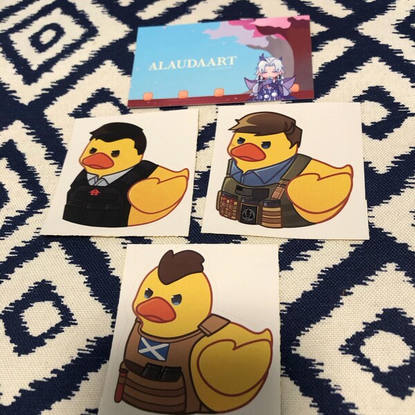 CODMW Duckies - Matte Vinyl Stickers - Etsy