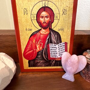 Metamorphosis Jesus Christ Icon Handmade Greek Orthodox Icon - Etsy
