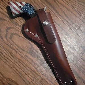 Revolver .22lr Holster Ruger Wrangler Heritage Rough Rider Hand Crafted ...