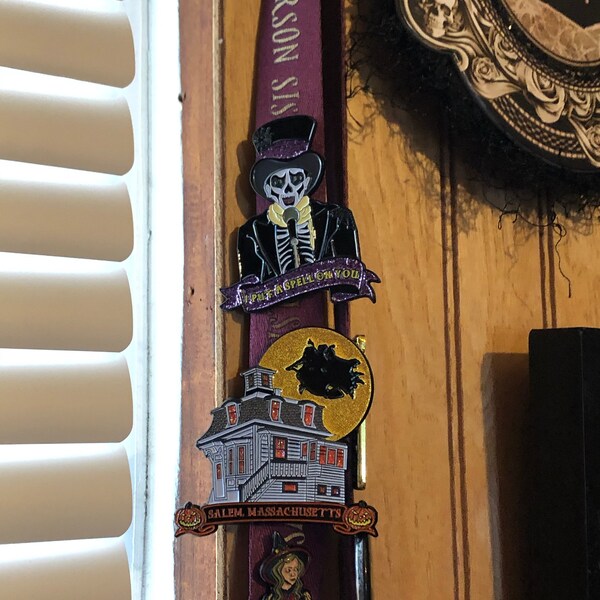 Skeleton Singer HOCUS POCUS I Put A Spell on You Enamel Pin - Etsy