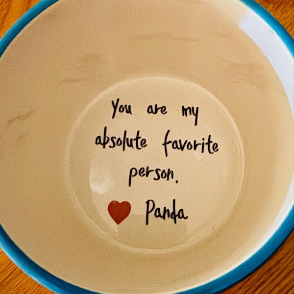 Bespoke Personalised Hidden Message Mug, Secret Message Cup ...