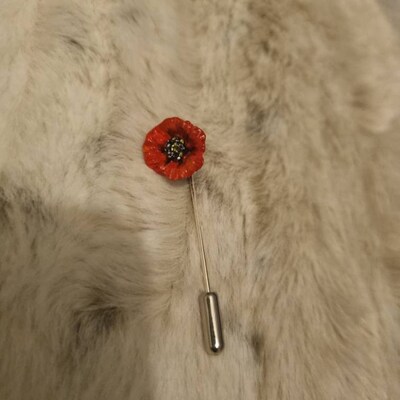 Tiny White DAISY TIE PIN Daisy Tie Tack Marguerite Daisy Tie Pin White ...