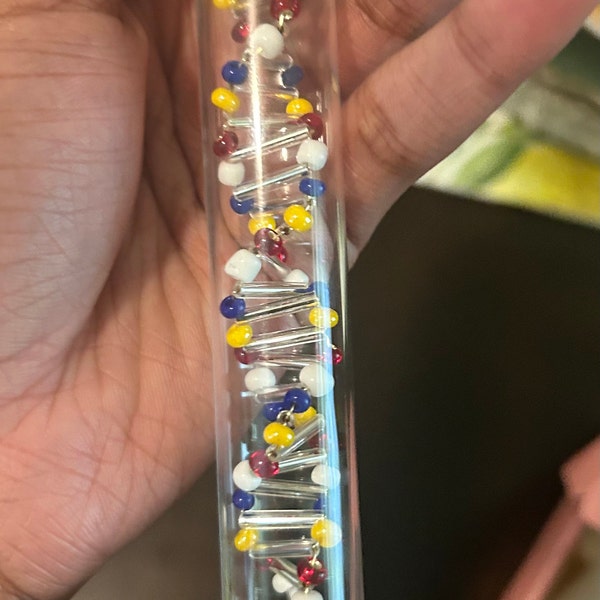 Custom Beaded DNA Helix for Graduation Tassel- (no Tassel) - Etsy