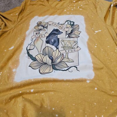 YOUTH Blue House Team Mascot Super Soft Graphic T-shirt Acid Washed or ...