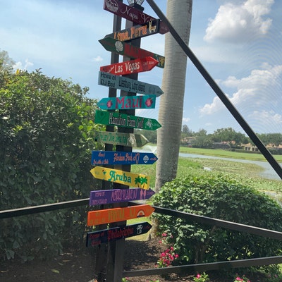 Custom Directional/ Mileage Signs, Custom Destination Signs, Outdoor ...