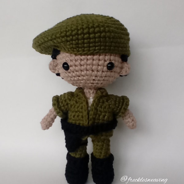 Crochet Pattern of Soldier Army Amigurumi/plushies/bagcharm (PDF) - Etsy