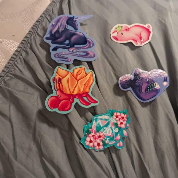 Repo Horror Game Loot Glossy Vinyl Sticker | Robo Indie Game Merch ...