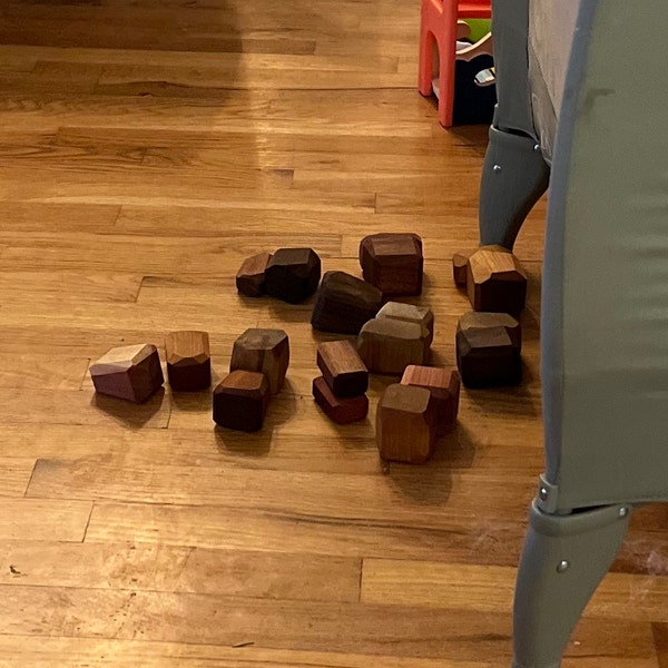 Montessori Wooden Balance Rocks - Etsy