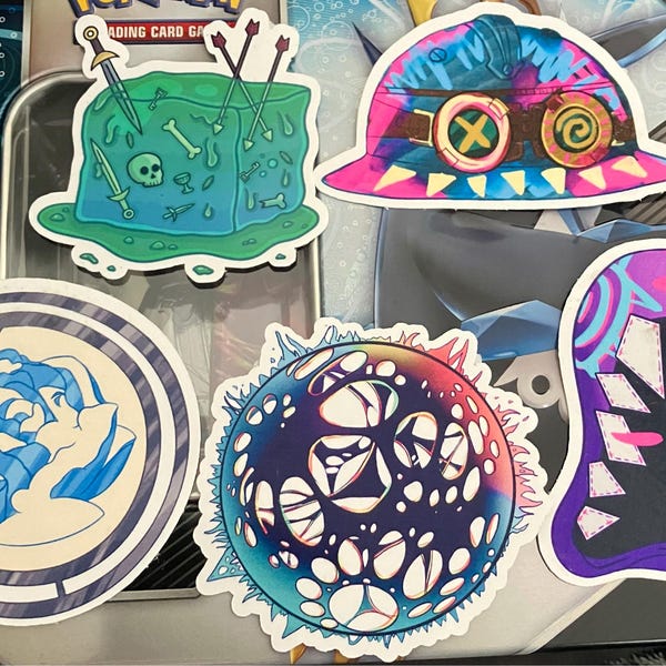 Inkling Stickers | Squid Kid | Splatoon | Rainbow | Colors | Cute - Etsy