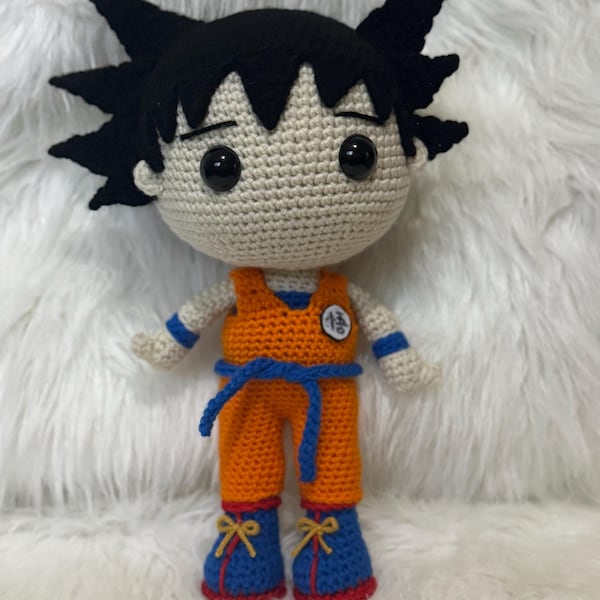 5 in 1 ULTIMATE Goku Crochet Pattern Amigurumi, Flying Nimbus, Super ...