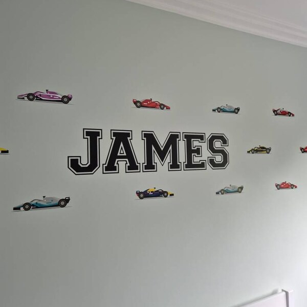 Personalised Graffiti Wall Art Sticker, Graffiti Wall Decal, Graffiti ...