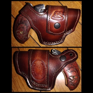 Western Leather Cowboy Holster Colt SSA Colt Python - Etsy