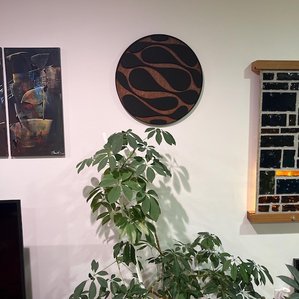 Karma Wall Decor, Modern Wood Wall Art, Rustic Wood Wall Art, Wood Wall ...