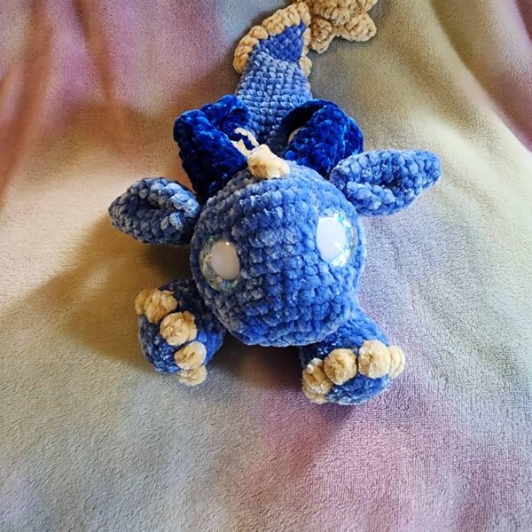 Cato the Dragon Snuggler/lovey Amigurumi Crochet Pattern - Etsy