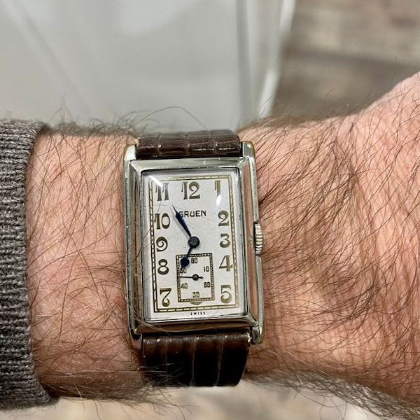 1912 Ww1/trench Watch. Rare English Sterling Silver Dennison Hermetic ...