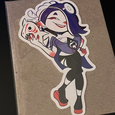 Splatoon Idol Vinyl Stickers - Etsy